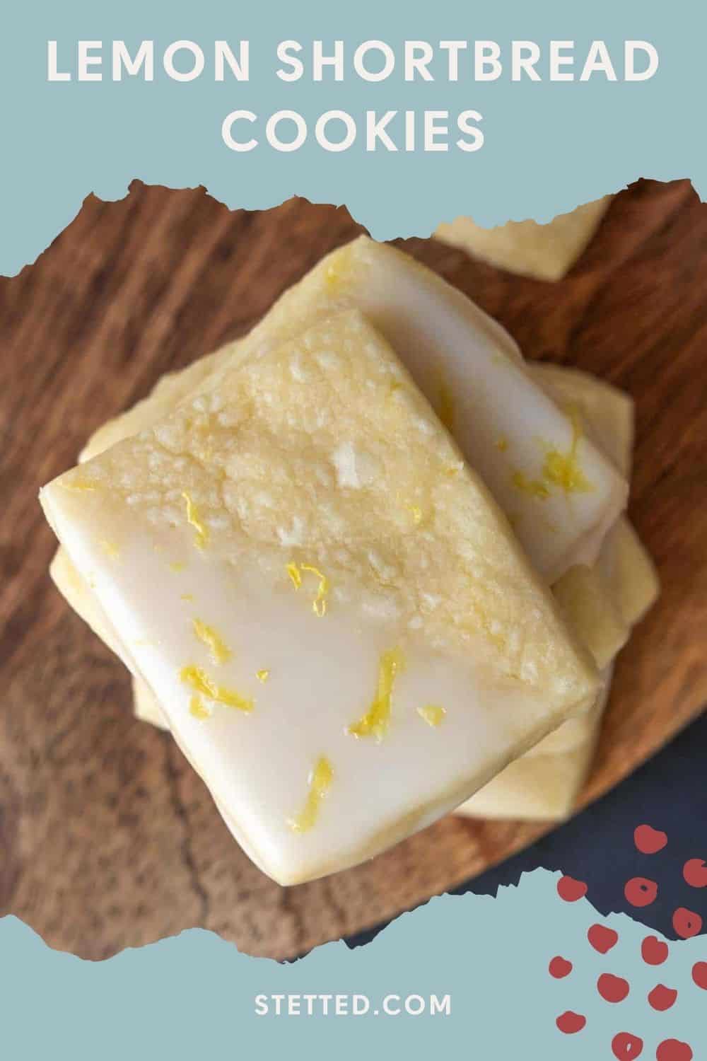 Lemon Shortbread Cookies