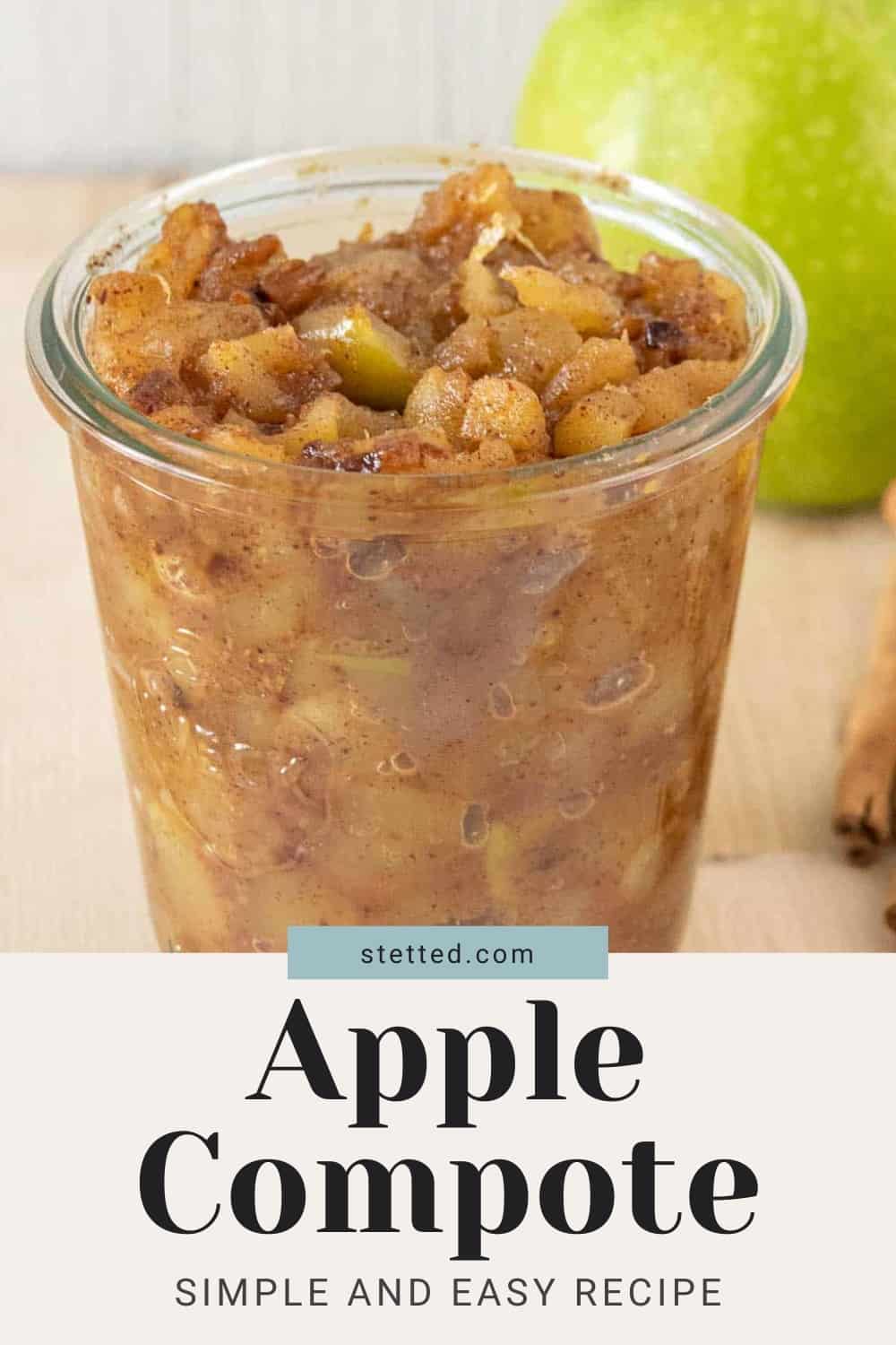 Apple Compote - stetted