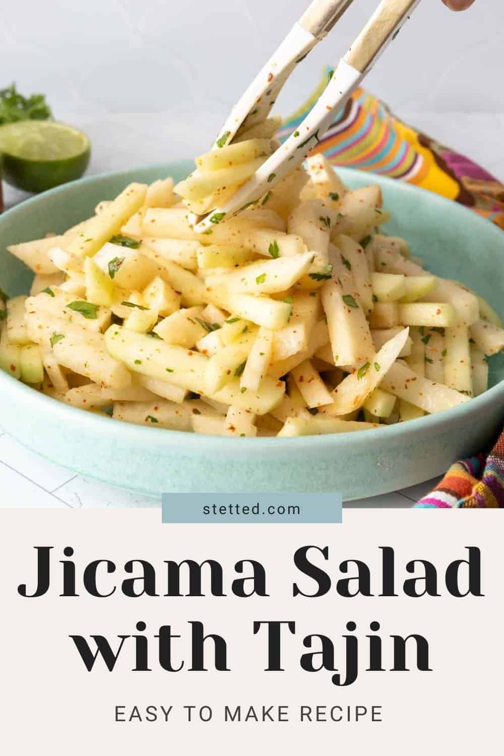 Jicama Salad with Tajin - stetted