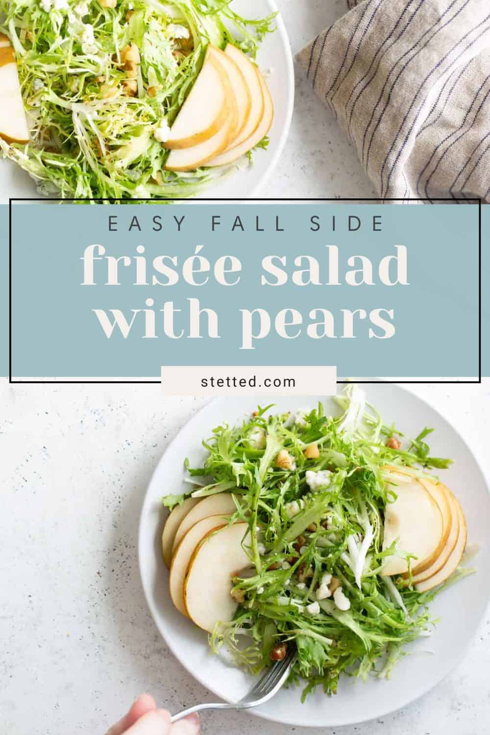 Frisée Salad with Pears