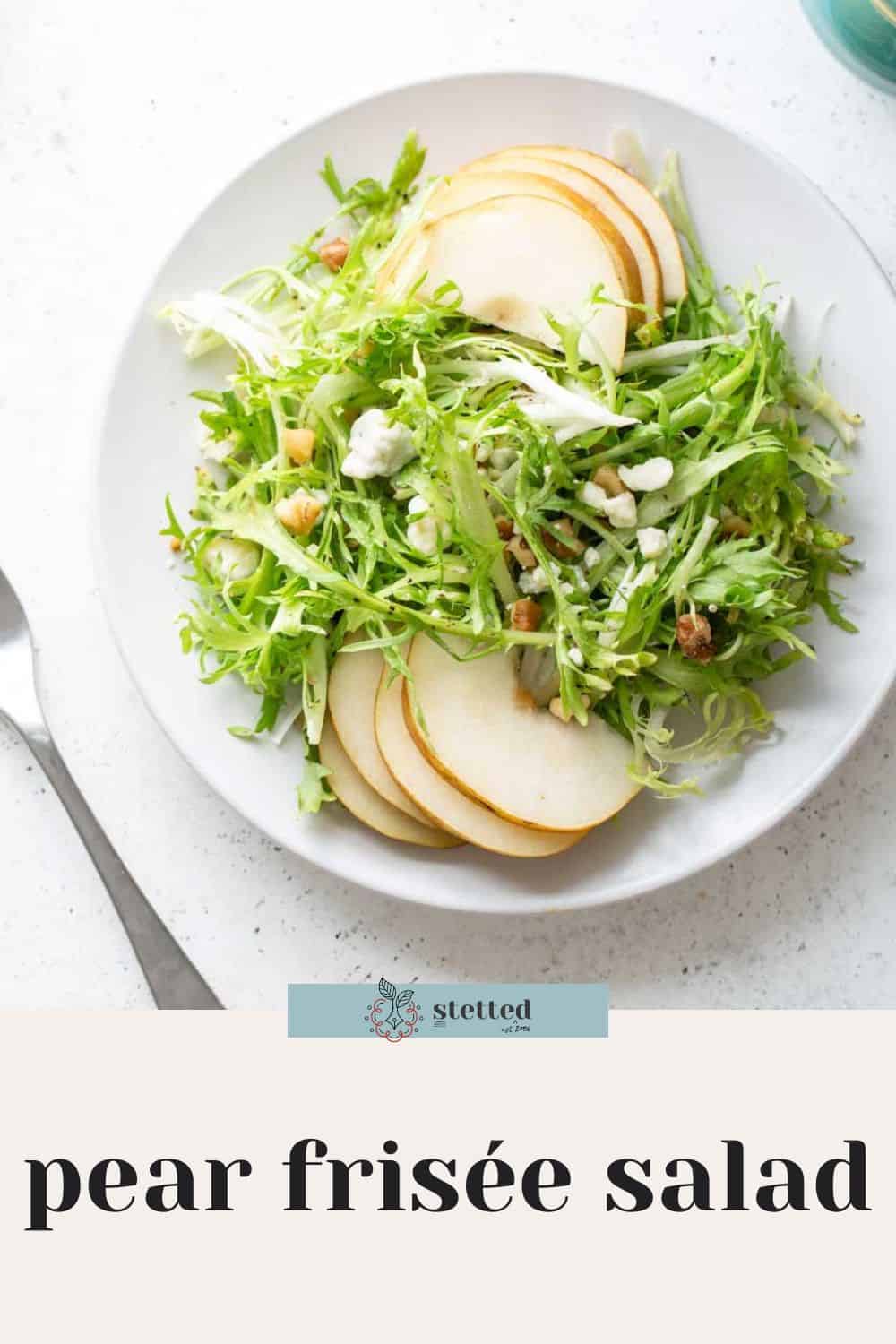 Frisée Salad with Pears