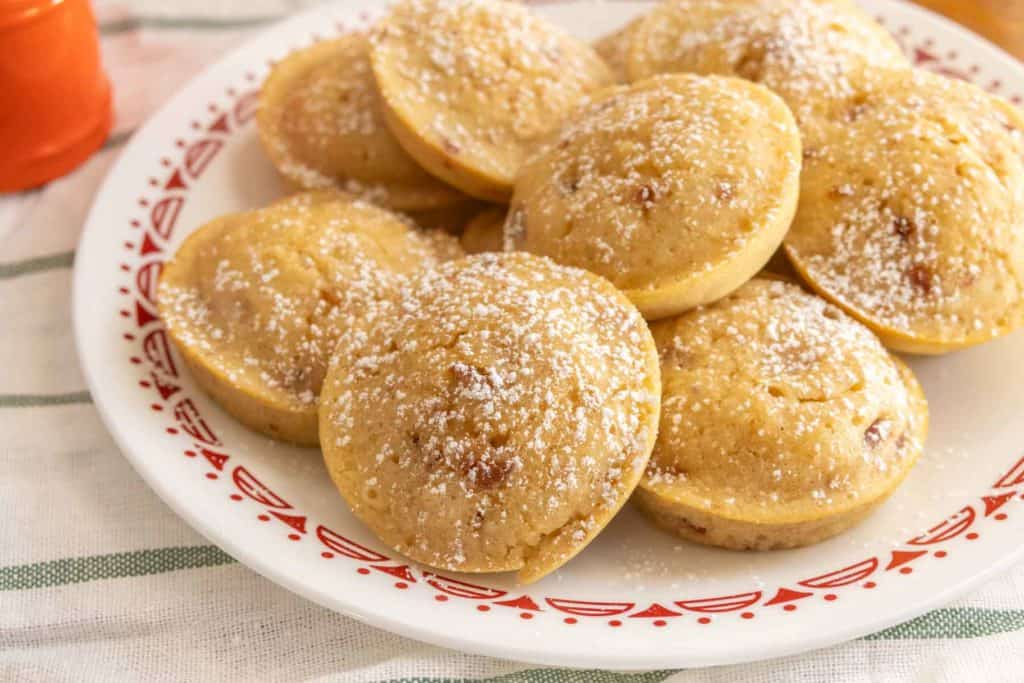 Maple Bacon Mini Pancakes - stetted