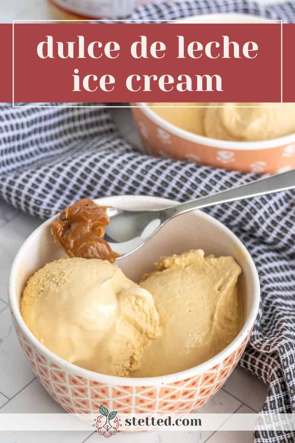 Dulce de Leche Ice Cream