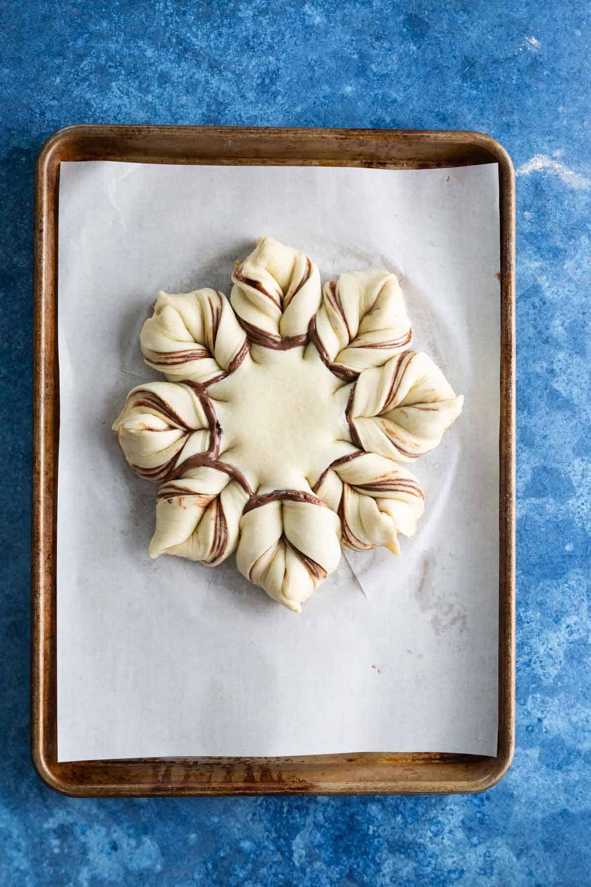 Nutella Star Bread