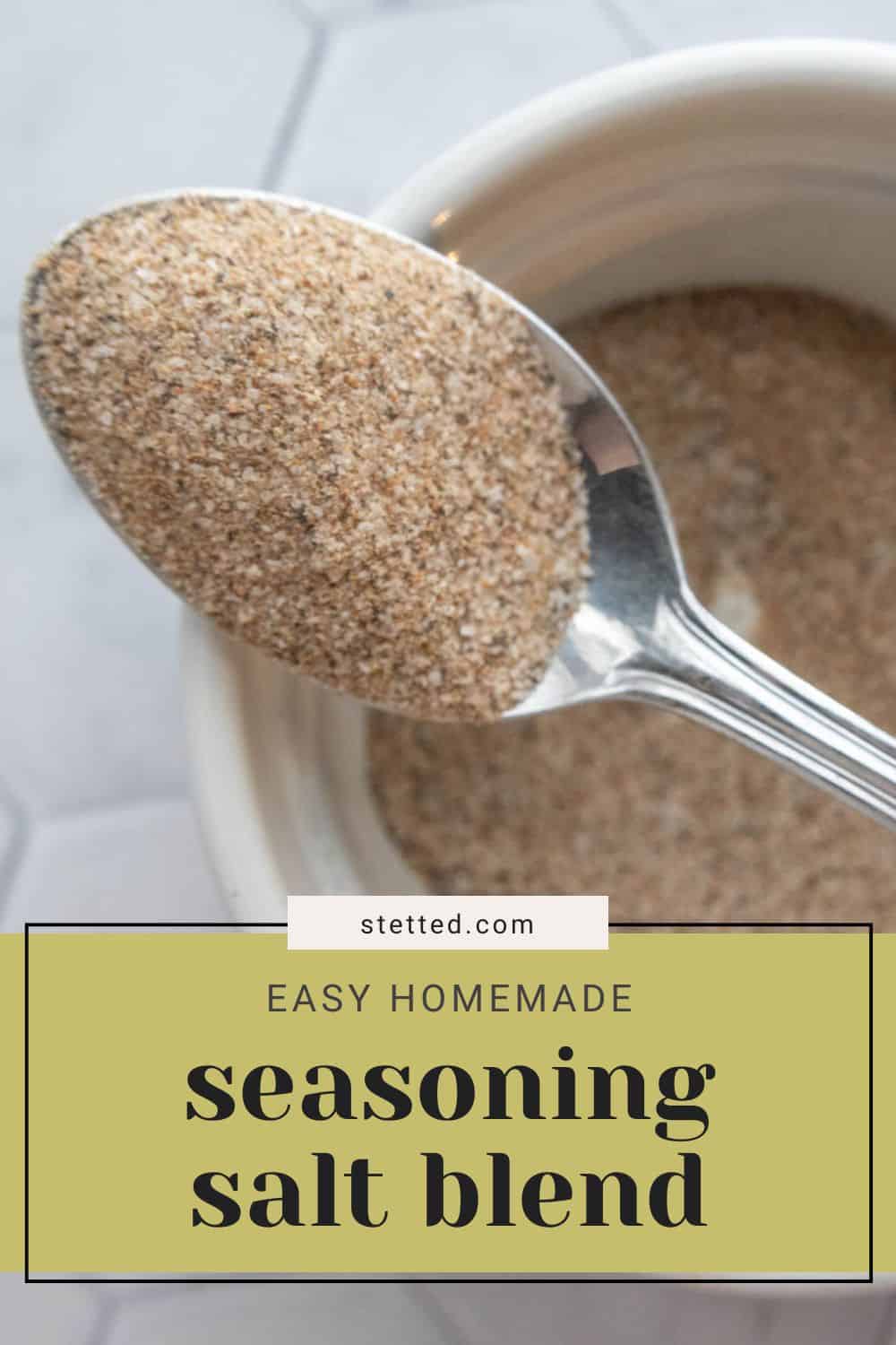 Homemade Seasoning Salt