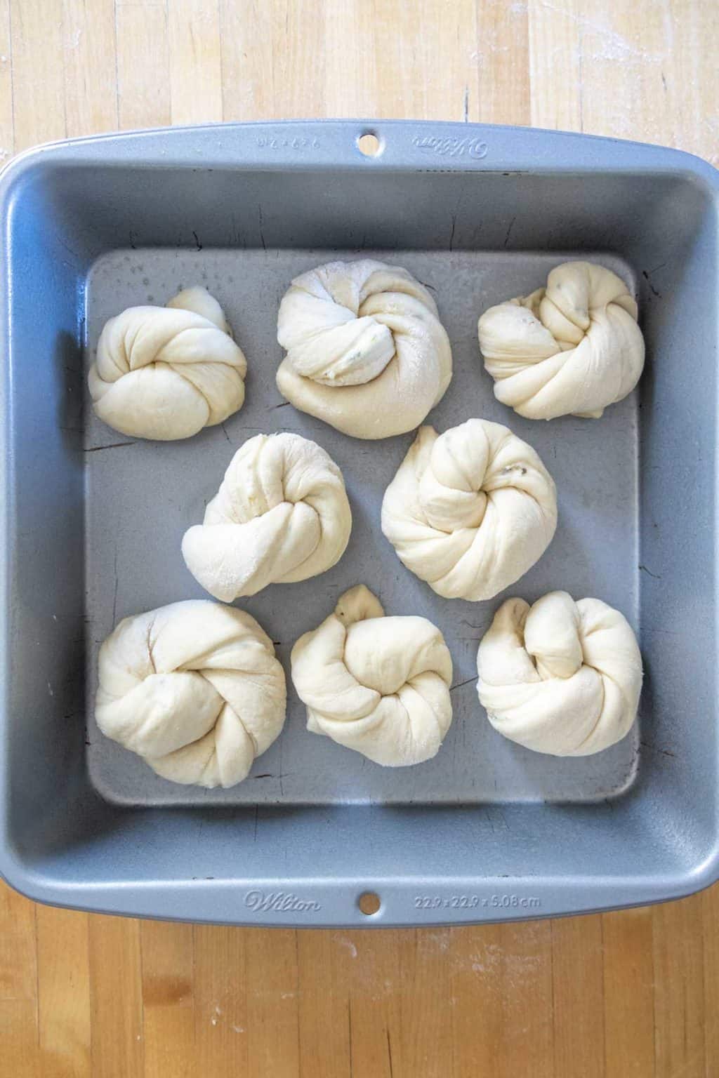 Garlic Rolls - stetted