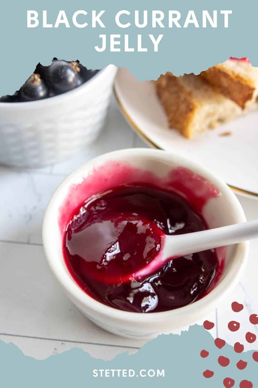 Black Currant Jelly - stetted
