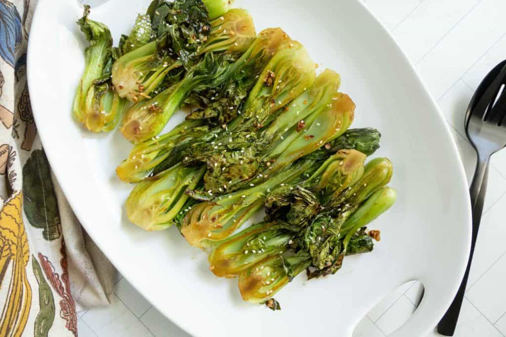 Roasted Bok Choy