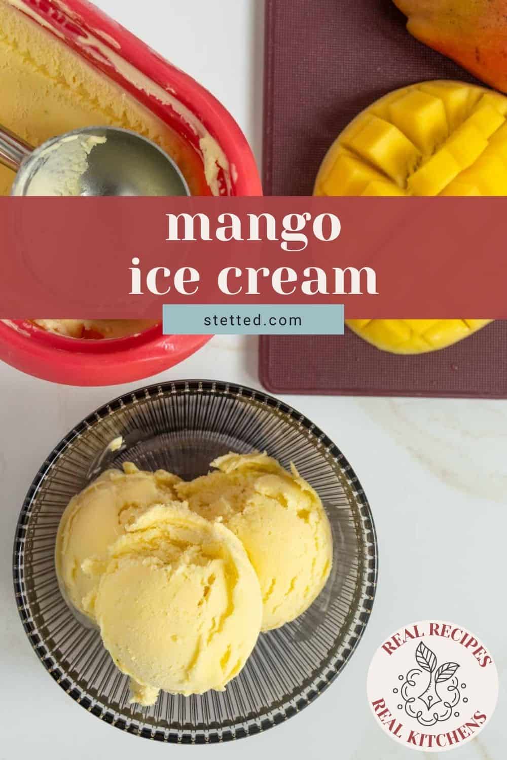 Mango Ice Cream